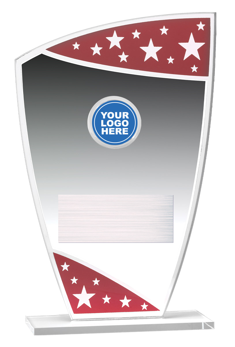 Red Sparkle Glass – Express Trophies